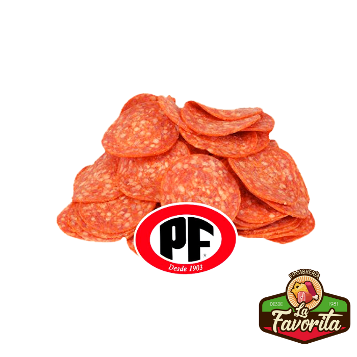 Pepperoni 850 gr precio x kilo PF - Fiambrería La Favorita